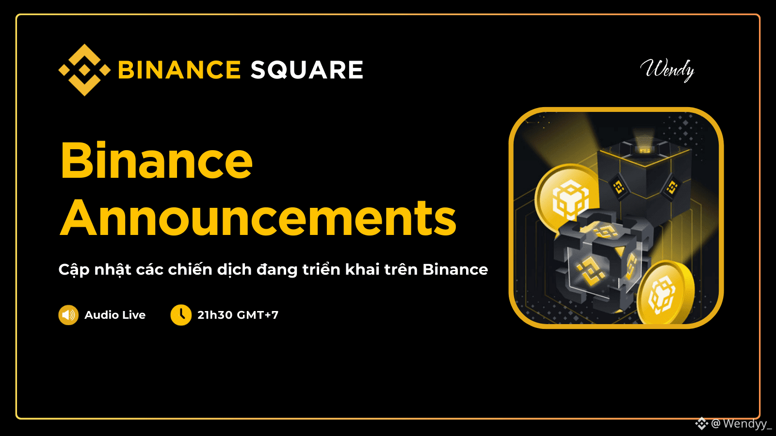 UPDATE ON BINANCE CAMPAIGNS THIS WEEK Hello hello everyone | Wendy 🇻🇳 ...