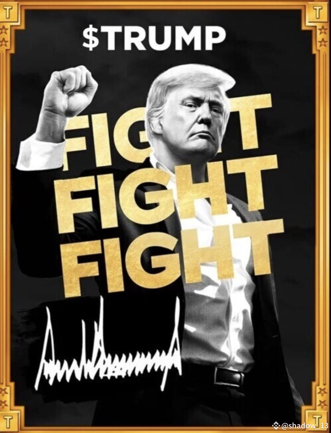 $TRUMP is back 🔥🔥 After so many falling, finally $TRUMP re | shadow_13 ...