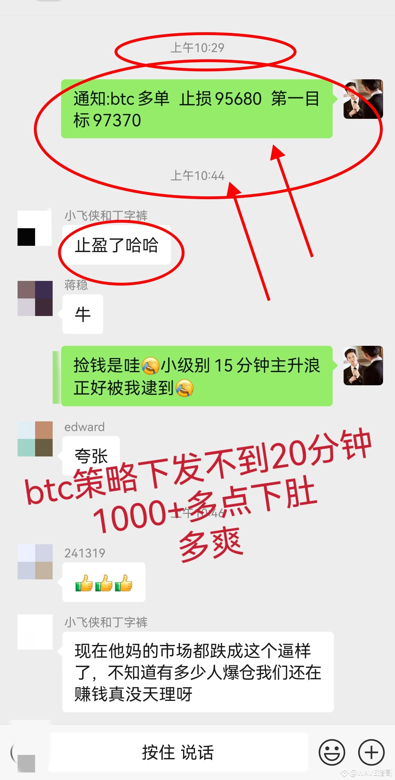 #btc How cool is it to get 1000 points+ in less than 20 min | WAVE猎哥 on ...