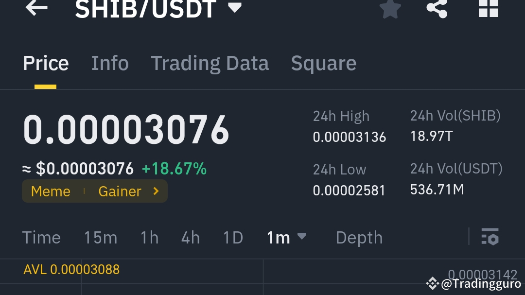 SHIB/USDT Market Analysis and Price Overview on binance👇Current price and next price 🚨 ...