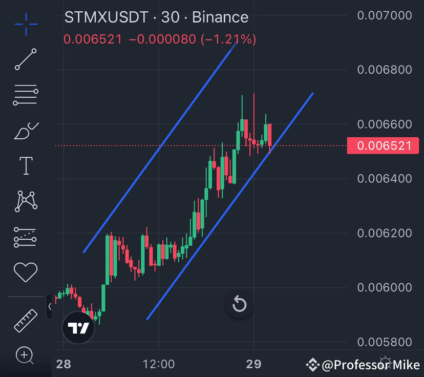 Bull Run Confirmed for $STMX USDT – Time to Enter the Market | Professor Mike on Binance Square