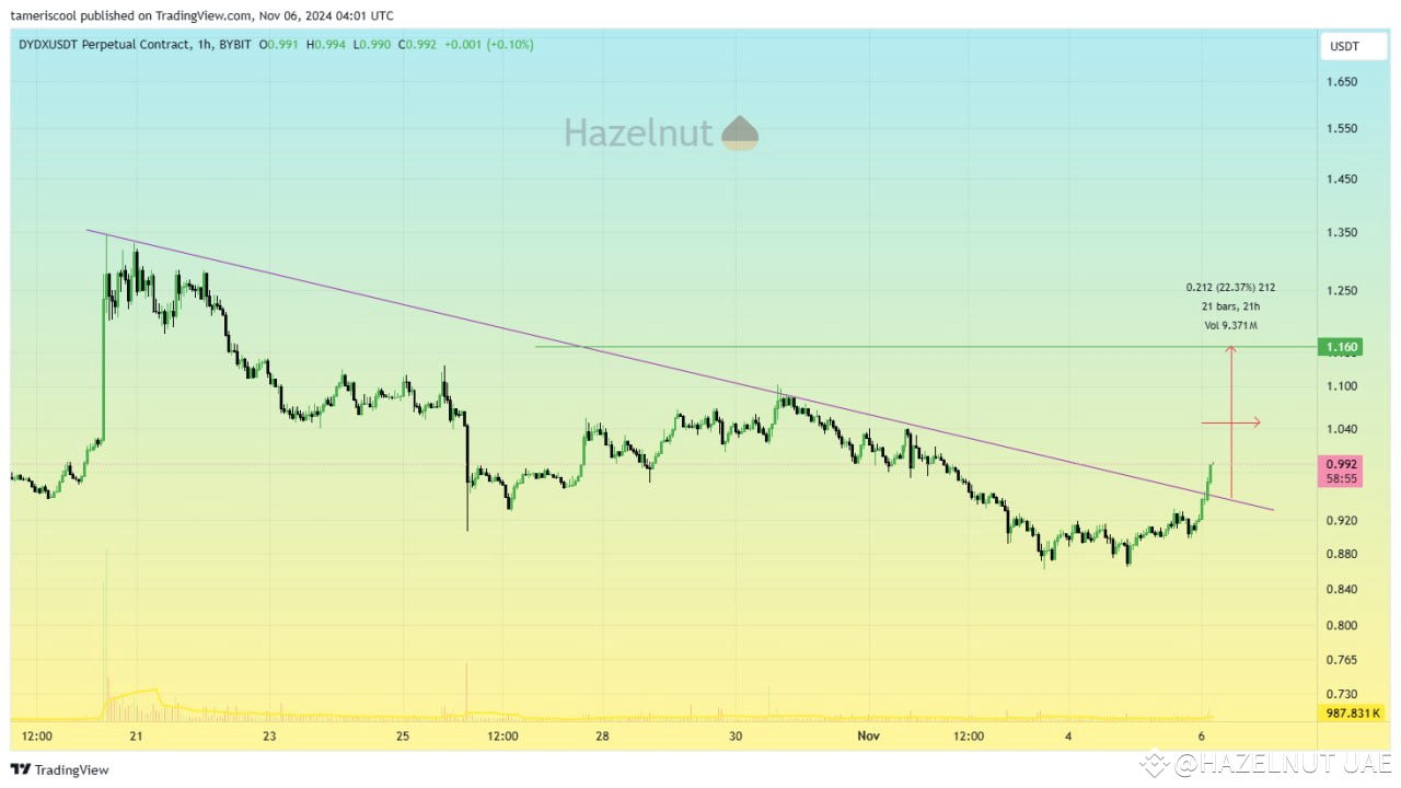 dydxxxxxxxxxxxxxxxxxx💵💵 | HAZELNUT UAE on Binance Square
