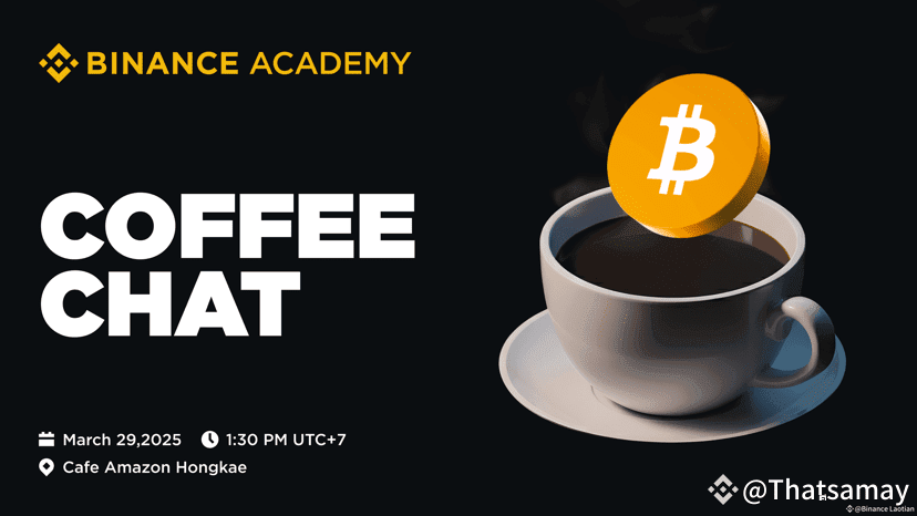 🚀 Binance Coffee Chat – Laos ! ☕️🔥 Join us for an exclusi | ThatsAmay ...