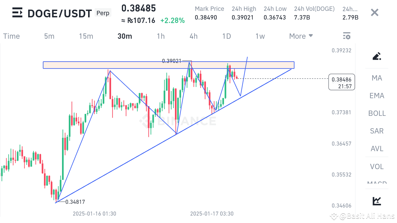 $DOGE Hi Guys what You think ? Will $DOGE Ride a Bull📈 o | Basit Ali ...