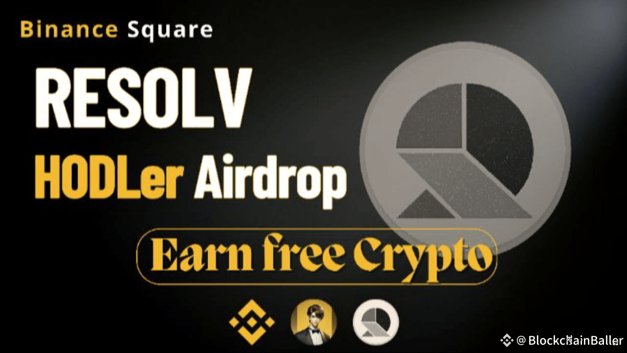 20 Million Free Tokens? Here’s How to Claim the RESOLV Airdrop on Binance HODLer ...