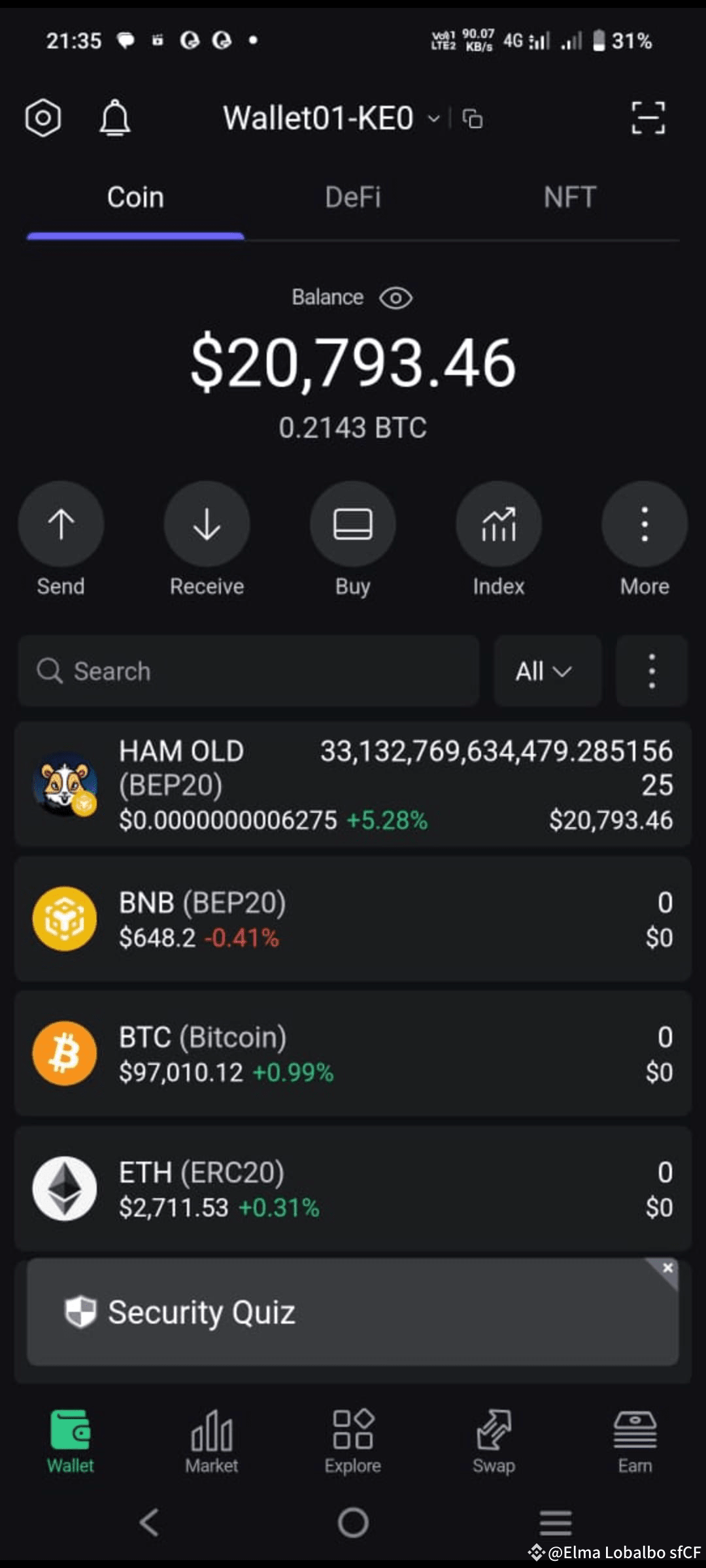 i have ham old coin in safepal wallet, value is 20000 $ i | Sunil ...