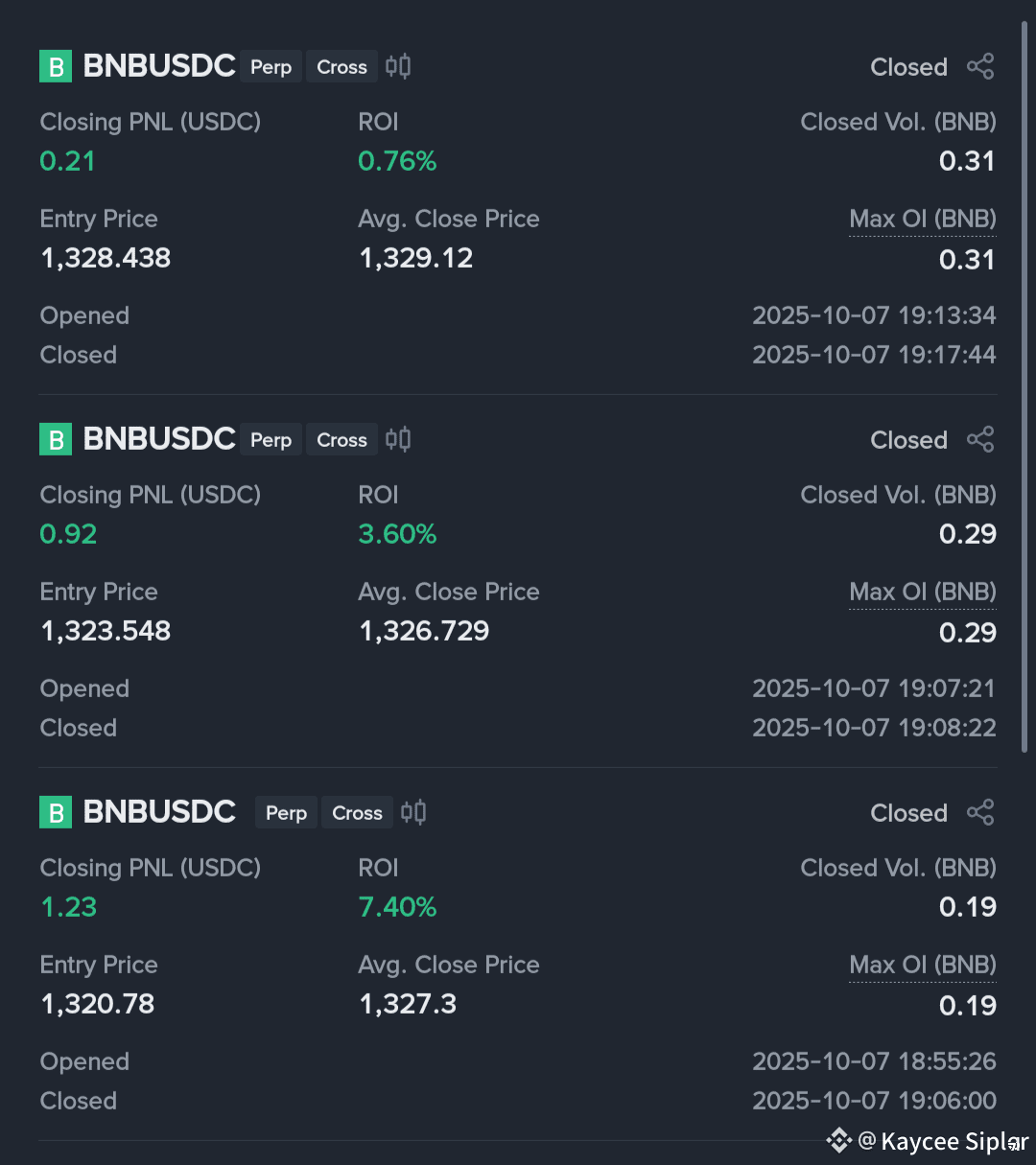 That Is The Only Reason I Love $BNB When I was In Loss BNB | Kaycee ...