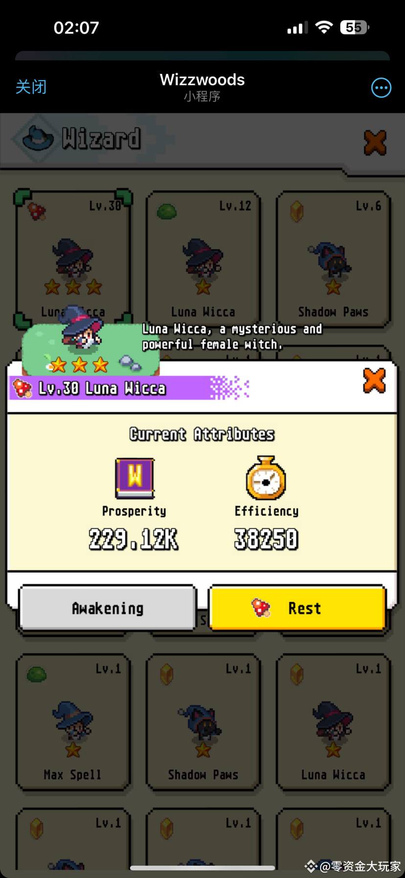 Finally graduated a max-level 3-star wizard Hurry up and co | 零资金大玩家 on ...