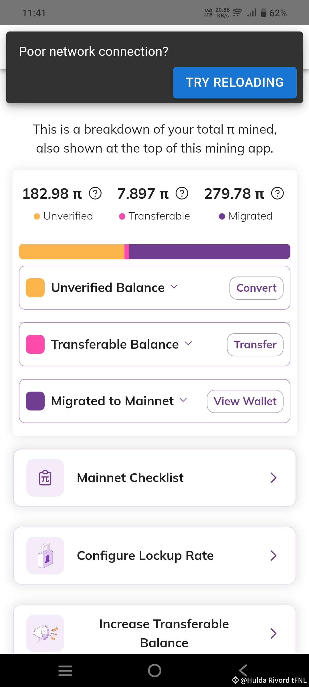 whenever i tap to transfer my transferable Balance it goes t | Hulda ...