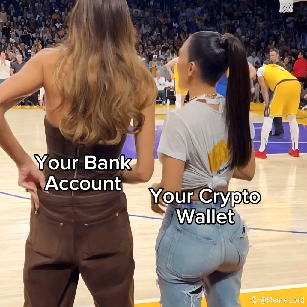 YOUR bank balance vs your memecoin wallets | Meme Lord on Binance Square