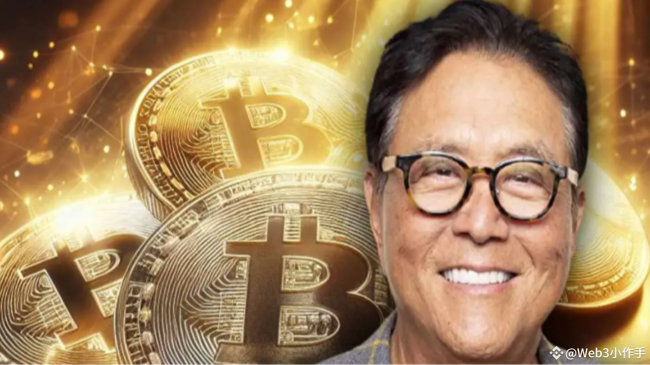 Robert Kiyosaki predicts Bitcoin will reach $13 million | Web3小作手 on Binance Square
