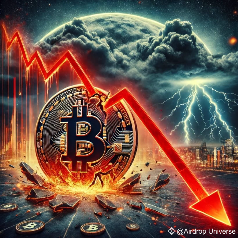 $BTC 📉 Why is BTC falling? Bitcoin is declining due to sev | Airdrop ...