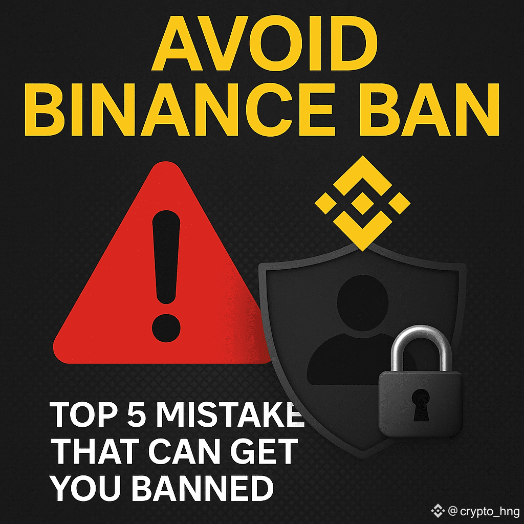 "One wrong move... and your Binance account is GONE." Don’t | crypto ...