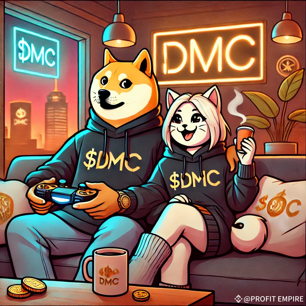 $DMC to the moon the next big meme 2025 $BTC $ETH $XRP | PROFIT EMPIRE ...