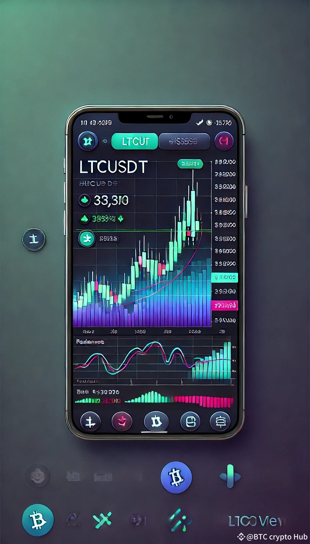 $LTC 🌟 Litecoin (LTC) Market Update for Today 🚀 Litecoi | BTC crypto ...