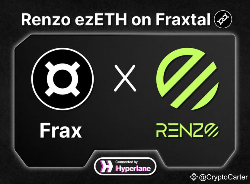 $REZ RenzoProtocol $ezETH is now available on Fraxtal. Renz ...