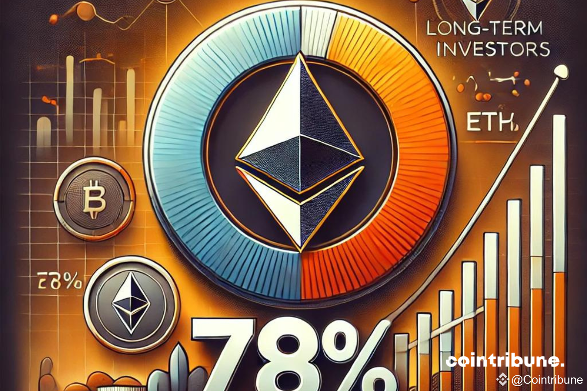 Crypto: 78% of Ethereum is held by long-term investors | Cointribune on Binance Square