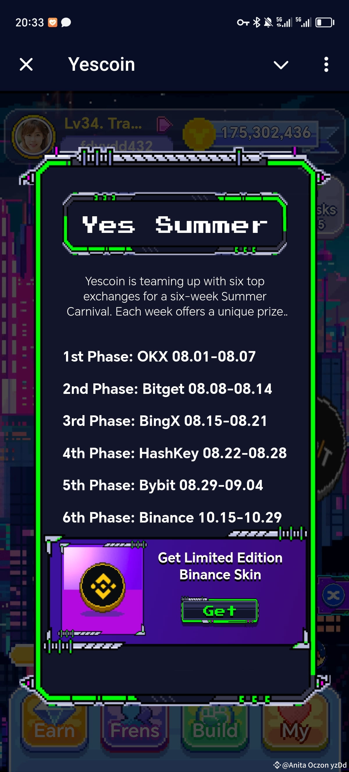 $YESCoin has partnered with #BYBIT, #OKX, #Bitget, #Haskey,# | Anita Oczon yzDd on Binance Square