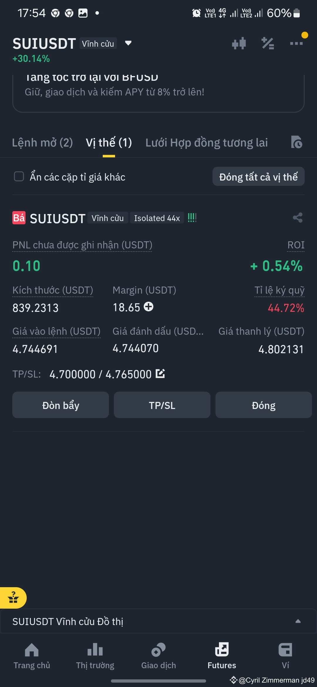 $SUI I don't dare to bet much, just invest a little money t | phạm văn tuyên on Binance Square