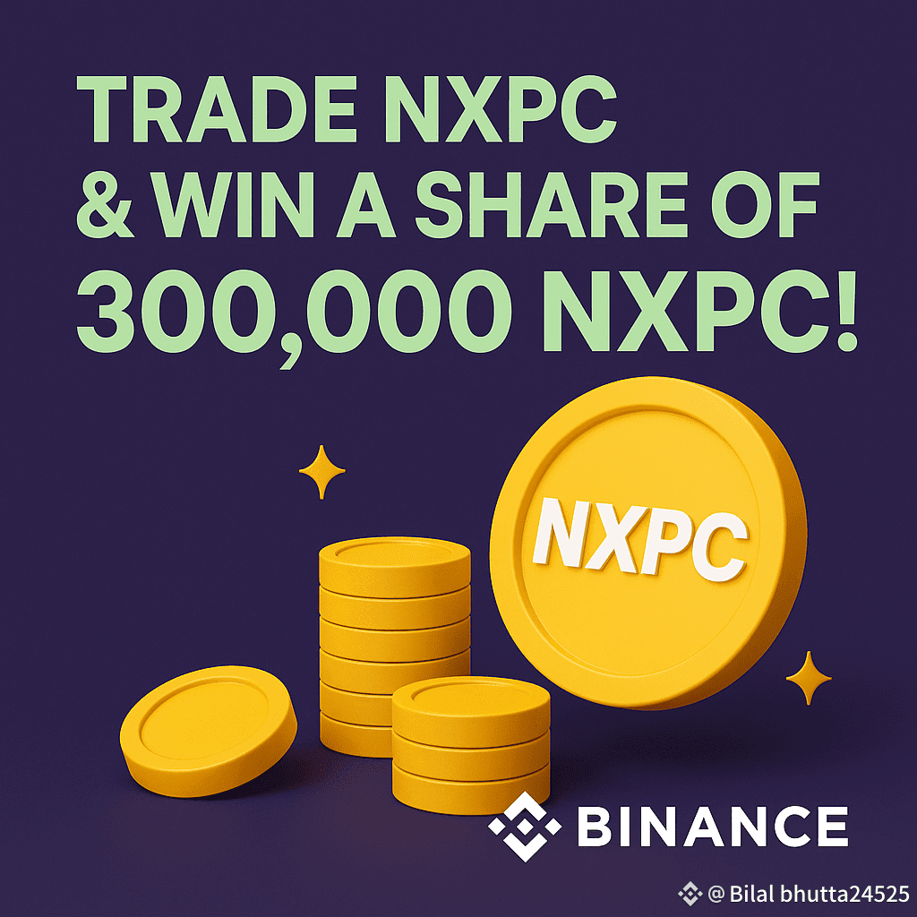 "Trade NXPC & Win💰a Share of 300,000 NXPC!" #NXPC Binance | Bilal ...