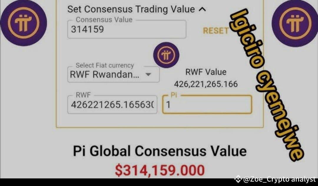 🚀 $PI – High Value Alert! Pi Network's global consensus va | Zoe_Crypto ...