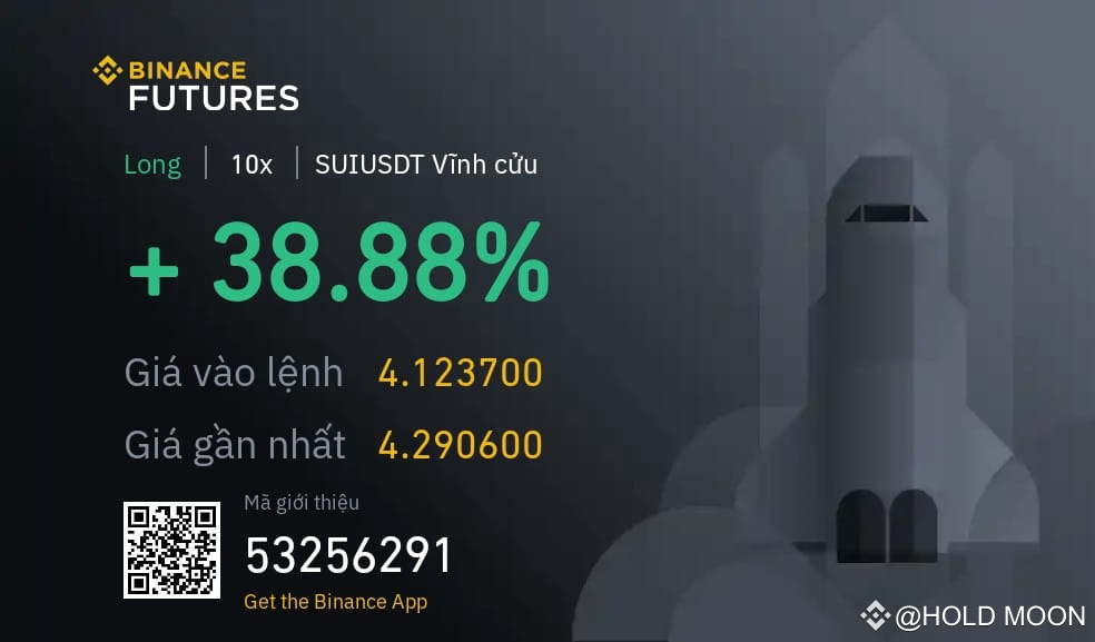 $SUI thanks sui | HOLD MOON on Binance Square