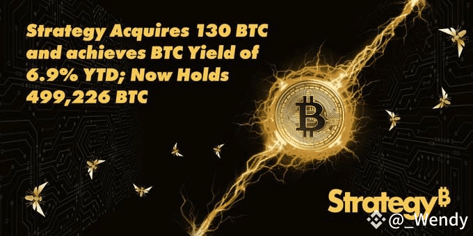 $BTC Breaking: Strategy (formerly MicroStrategy) Snags 130 $ | _Wendy on Binance Square