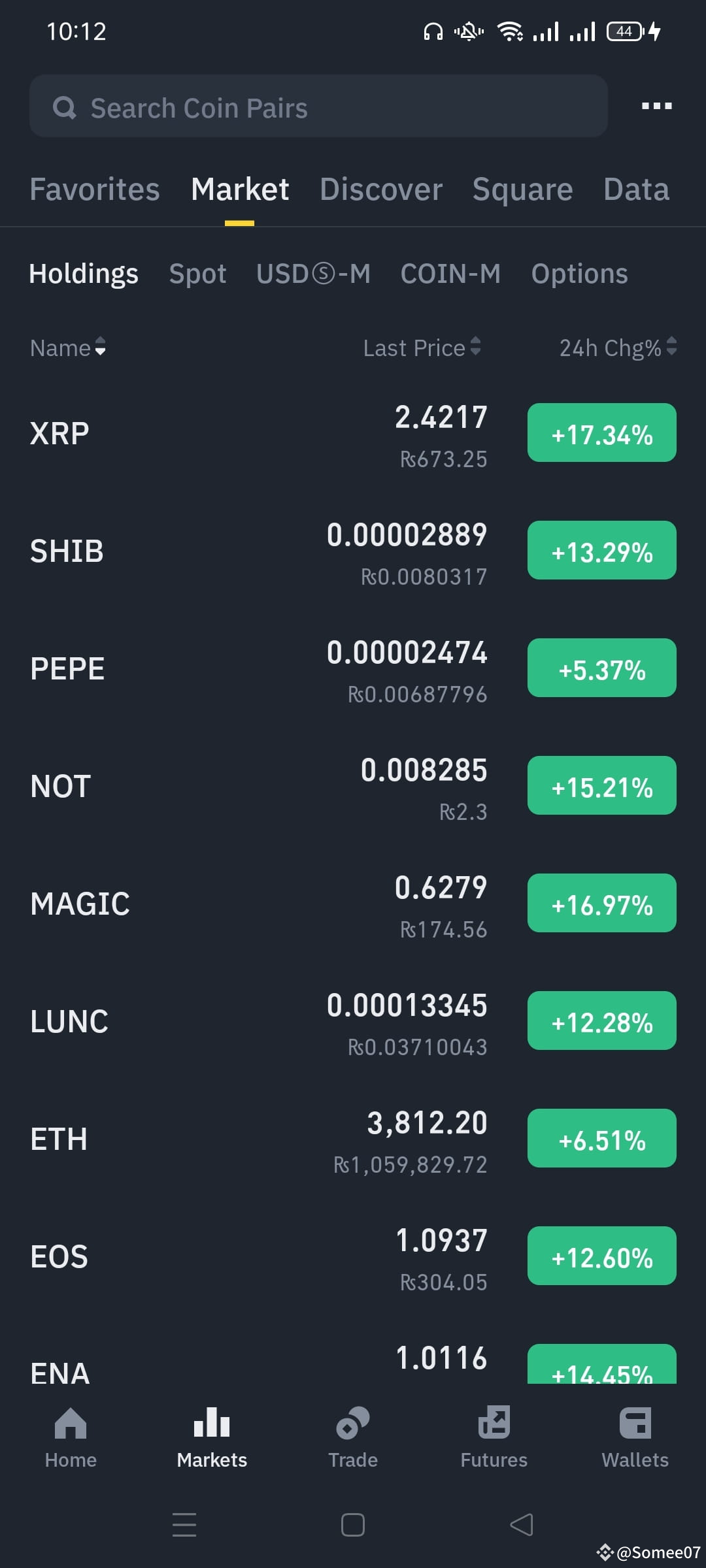 Good Day ☺️ $XRP $ETH $MAGIC | Somee07 on Binance Square
