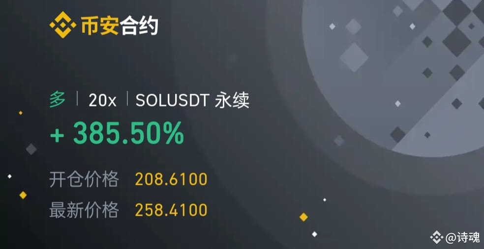 $SOL This sol is invincible. | 诗魂 on Binance Square