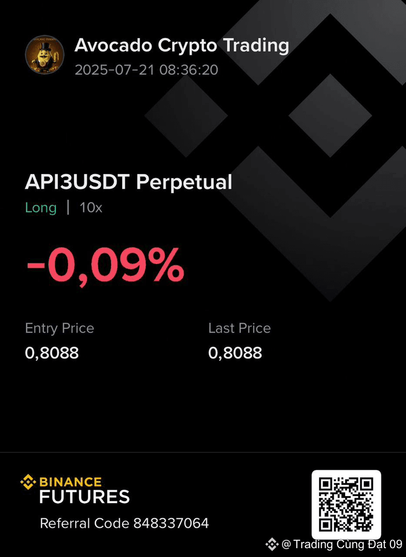Buy $API3 Trend Oracle, $Dia is leading the trend, $API3 is | Trading Cùng Đạt 09 on Binance Square