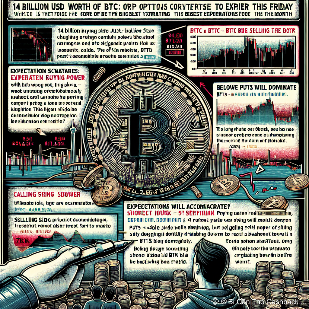 The volume of the $BTC options contract worth 14 billion USD | Bi Cần ...