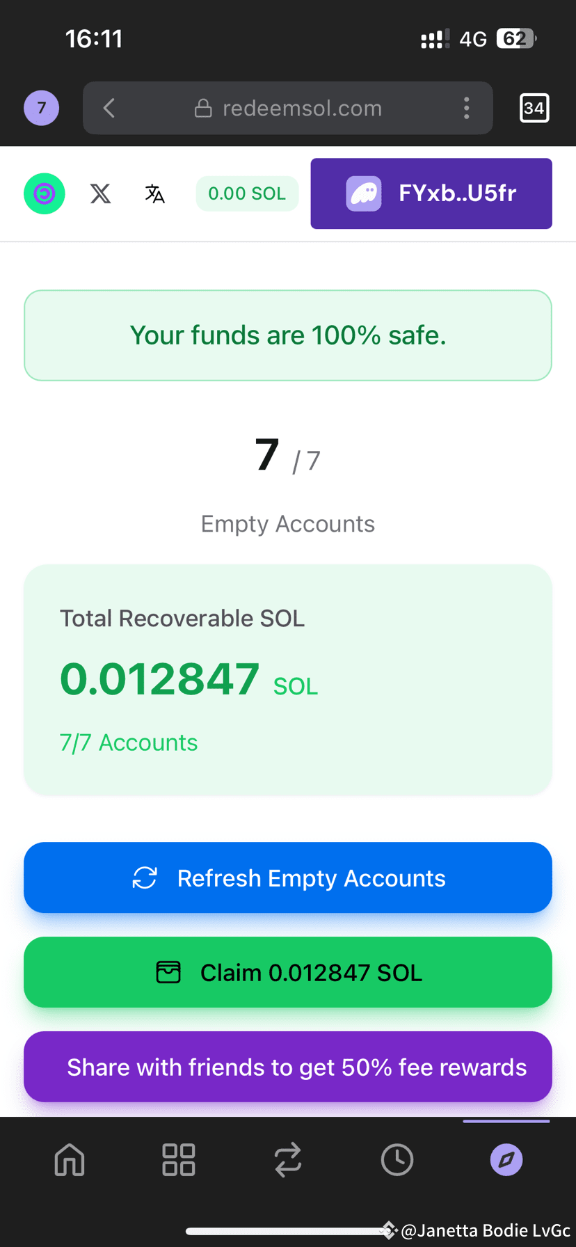 Wallet SOL chain to receive airdrops Wallet SOL chain old w | 18岁没去过麦当劳 ...