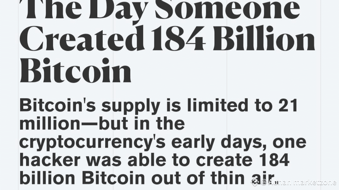 The Day Bitcoin Almost Died: The 184 Billion BTC Bug That Nearly Erased ...