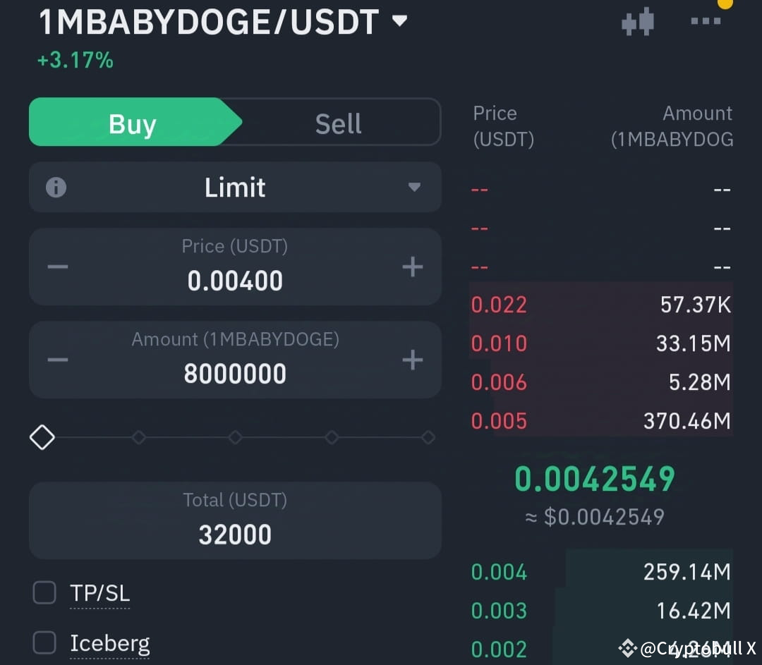$1MBABYDOGE yihaaa.. baby do do do.. | When Lambo Again on Binance Square