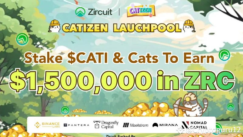 Introducing Zircuit’s (ZRC) Launchpool on Catizen – Stake Your CATI ...
