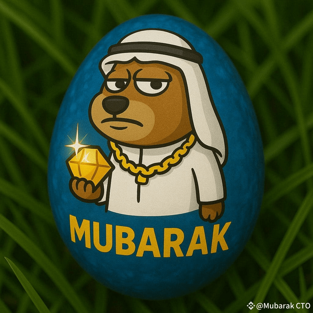 Happy Easter 🐣 Hold and Chill #Mubarak | Mubarak CTO on Binance Square