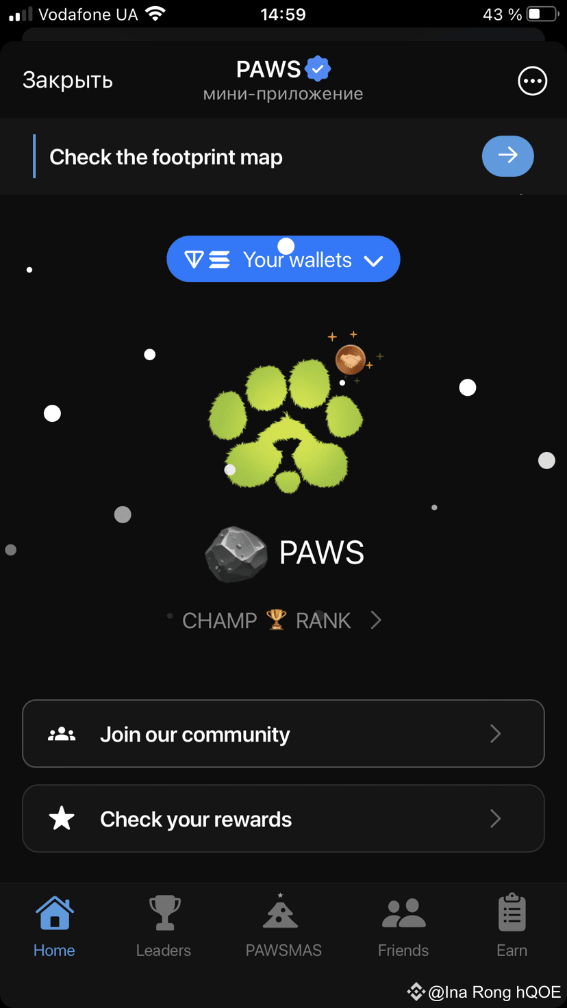 And what happened? Where did my paws go? | Ina Rong hQOE on Binance Square