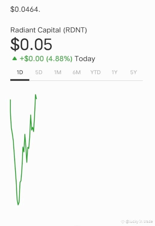 $RDNT 😲😲😲😲🤑🤑🤑🤑🤑💯🔥🔥 , Radiant Capital (RDNT) is t | lucky in trade on ...