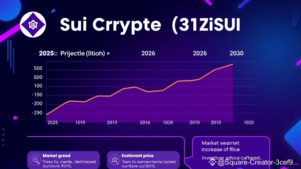 Прогноз цін на криптовалюту SUI на 2025, 2026-2030 роки: зараз ...