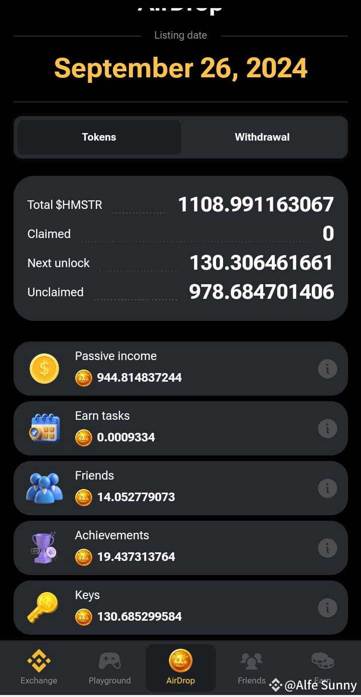How much money will I get? HMSTR | Alfe Sunny on Binance Square