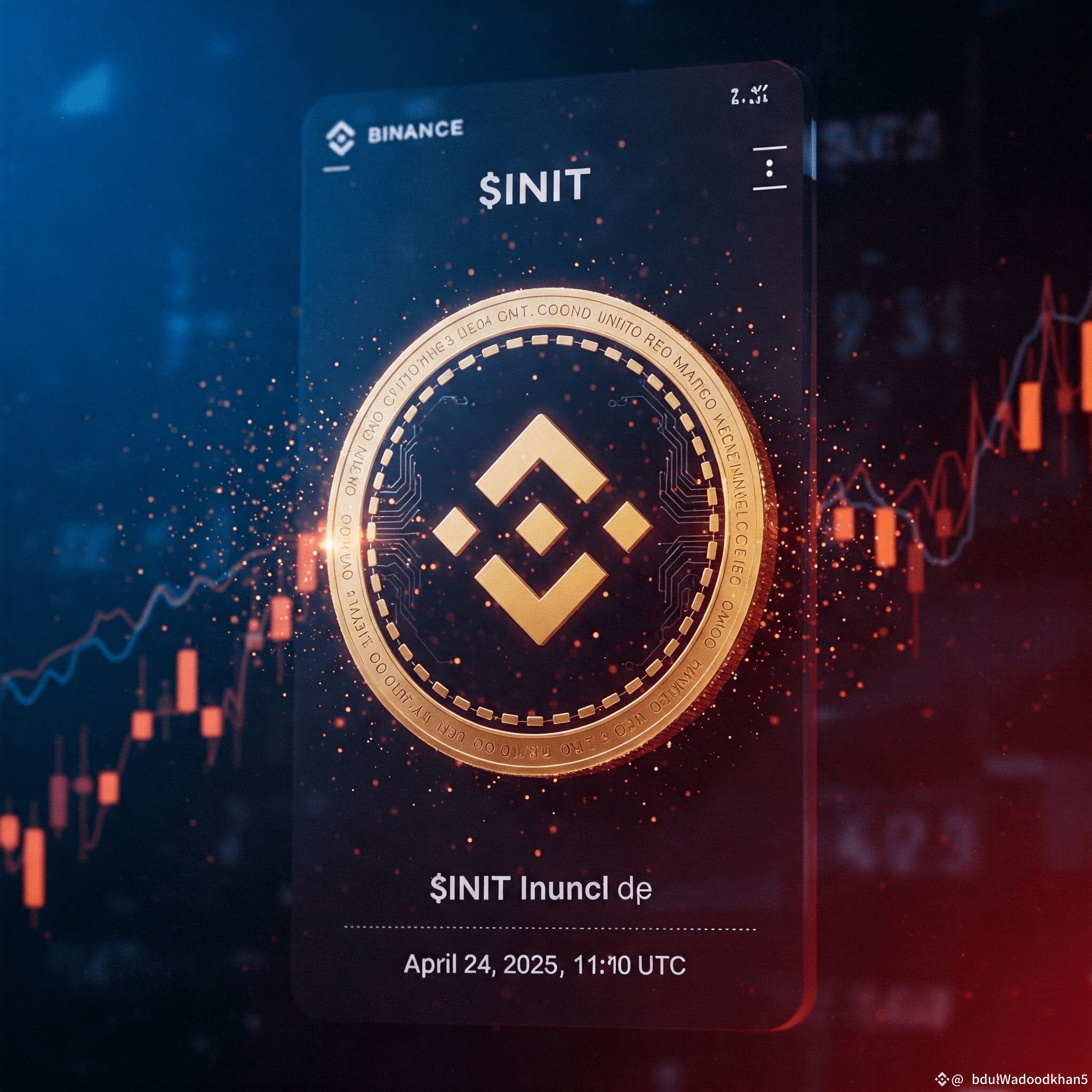 Note the Date.24.4.2025.🌺 Initia ($INIT) is launching on B | AbdulWadoodkhan5 on Binance Square