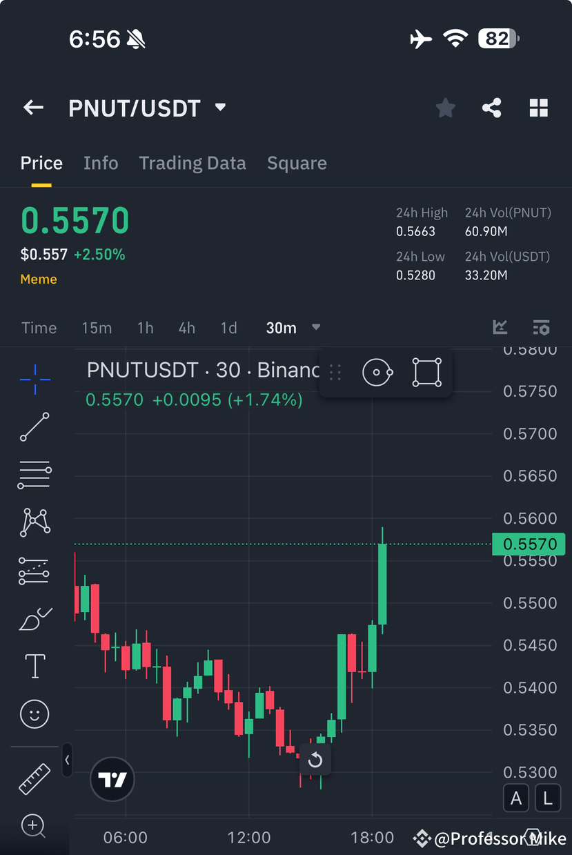 Bull Run Alert: $PNUT /USDT Surges Ahead!🔥💯 Entry Point: | Professor Mike on Binance Square