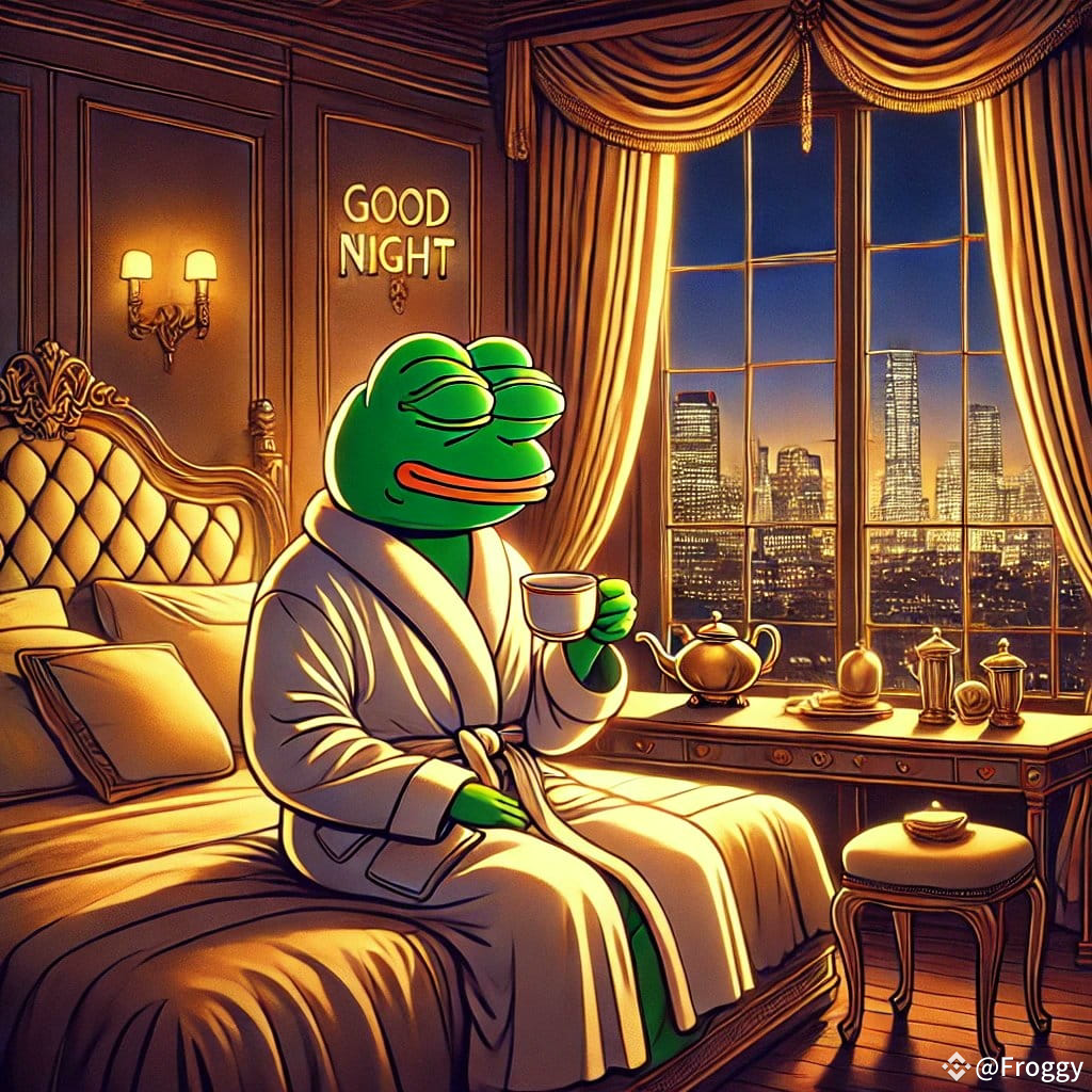 GN Web3 Fam 😴 Get a good rest tonight, we will go for the | Froggy on ...