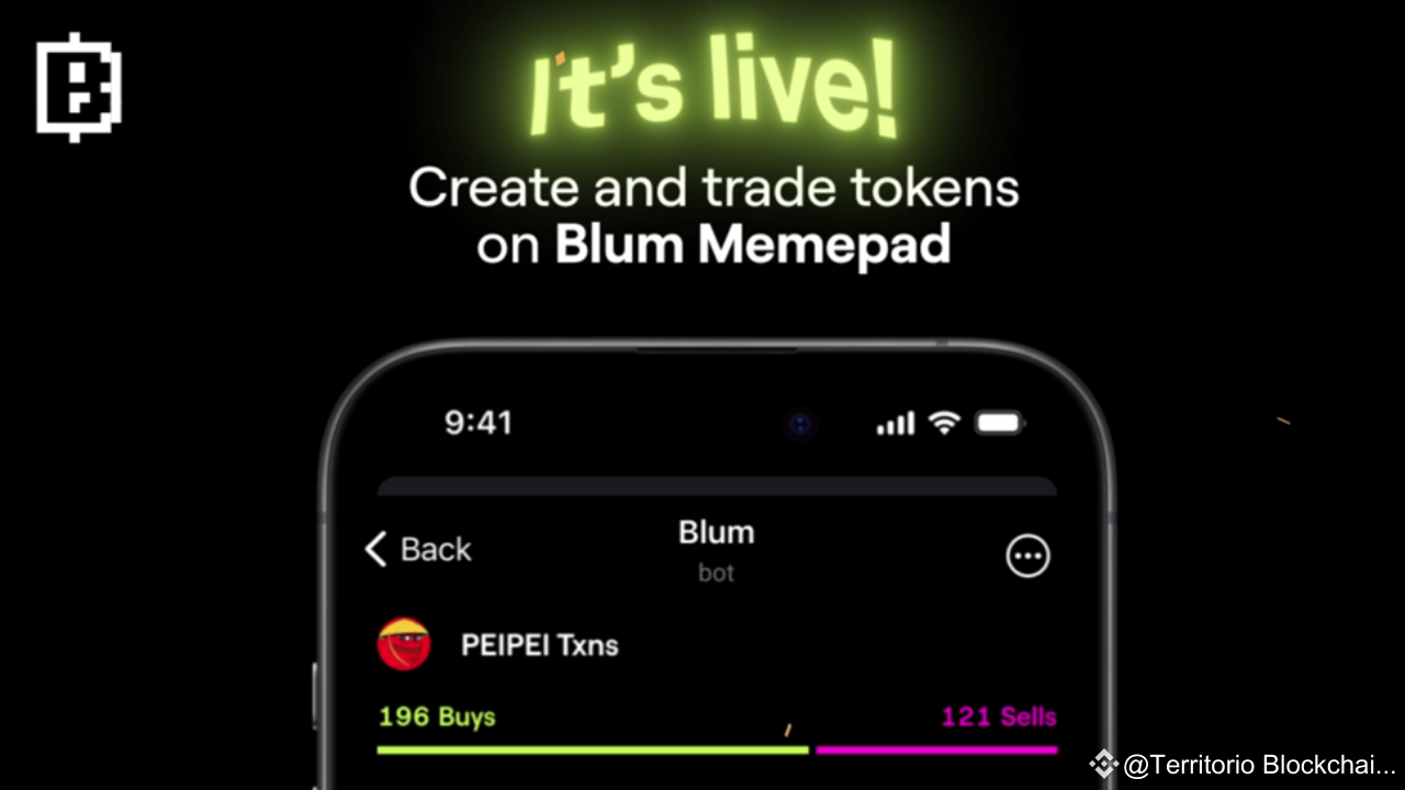 Blum to present Memepad at Hack Seasons conference | Territorio Blockchain on Binance Square