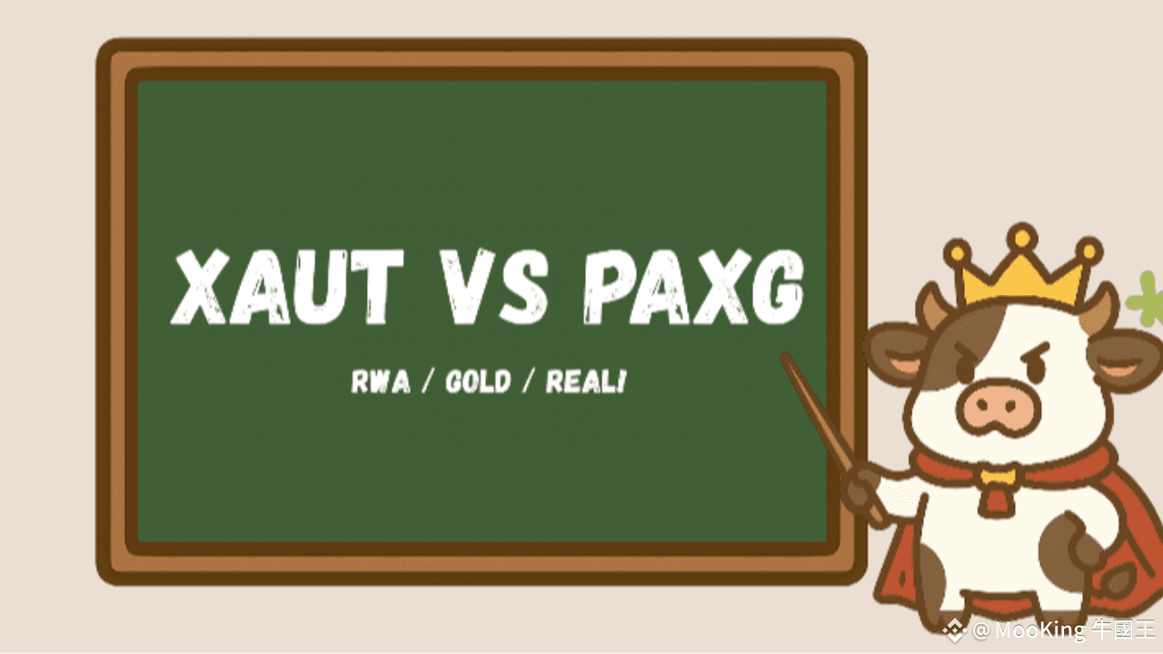 XAUT VS PAXG? The Great Secret of Crypto Gold | MooKing 牛國王 on Binance ...