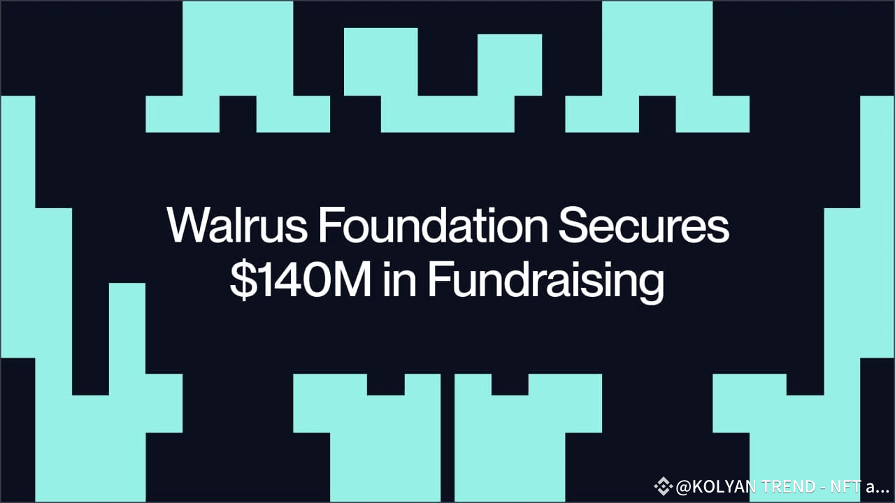🟣 Walrus from SUI raised 140$ 🍋, rolled out the tokenomics | KOLYAN ...