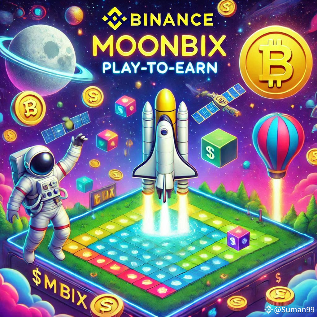 Binance recently launched Moonbix, a play-to-earn gaming eco | Suman99 ...
