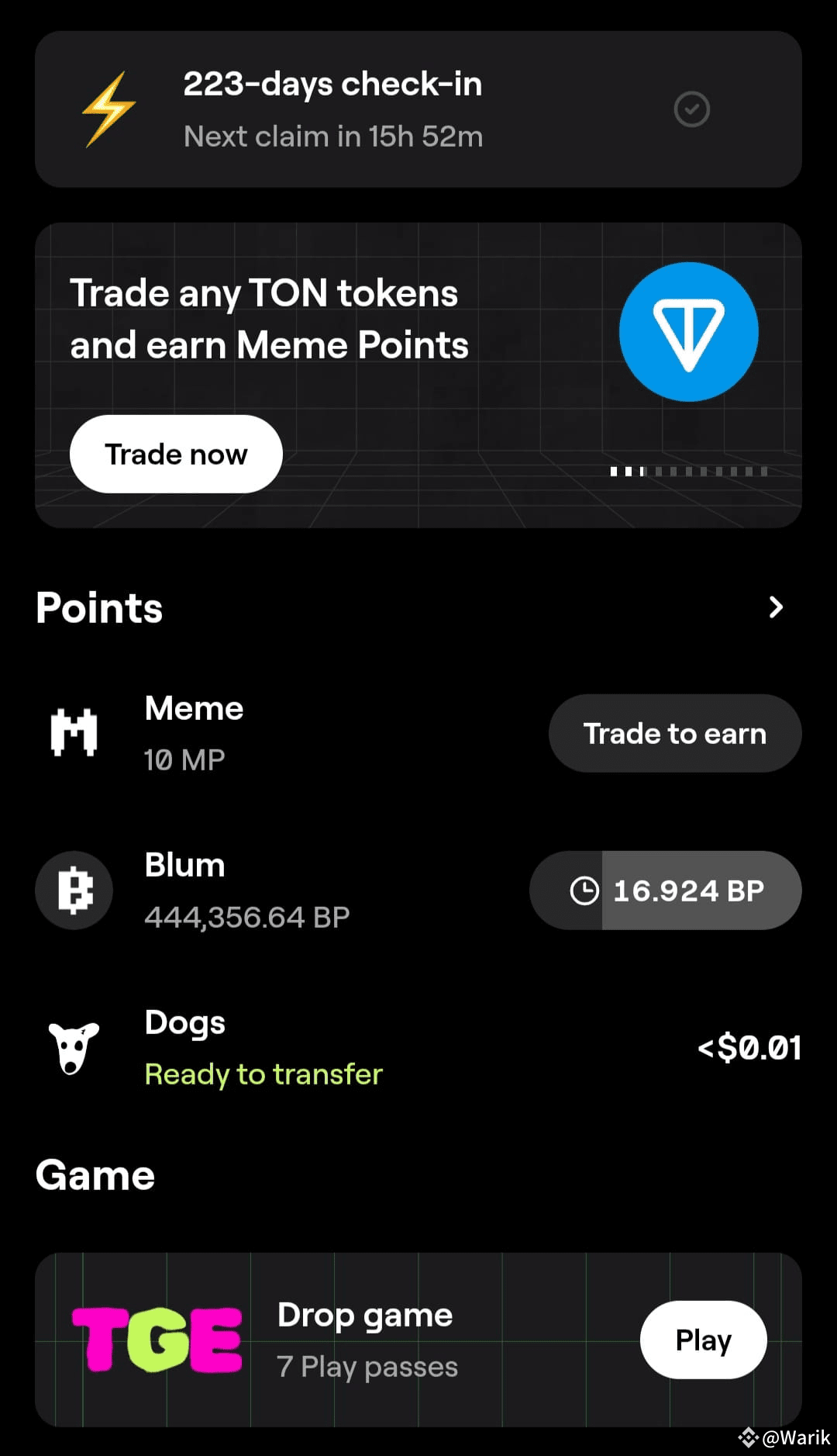 Blum Airdrop & TGE Event Overview Blum is actively | Warik on Binance ...