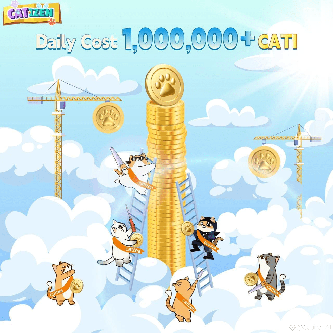 🎉 Dive into the world of Catizen Game Center, where fun and | CatizenAI ...