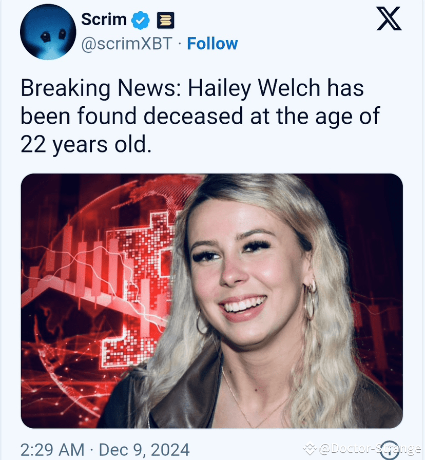 🚨Hailey Welch Dead? 😱 The Truth Behind the Hawk Tuah Girl | Doctor ...